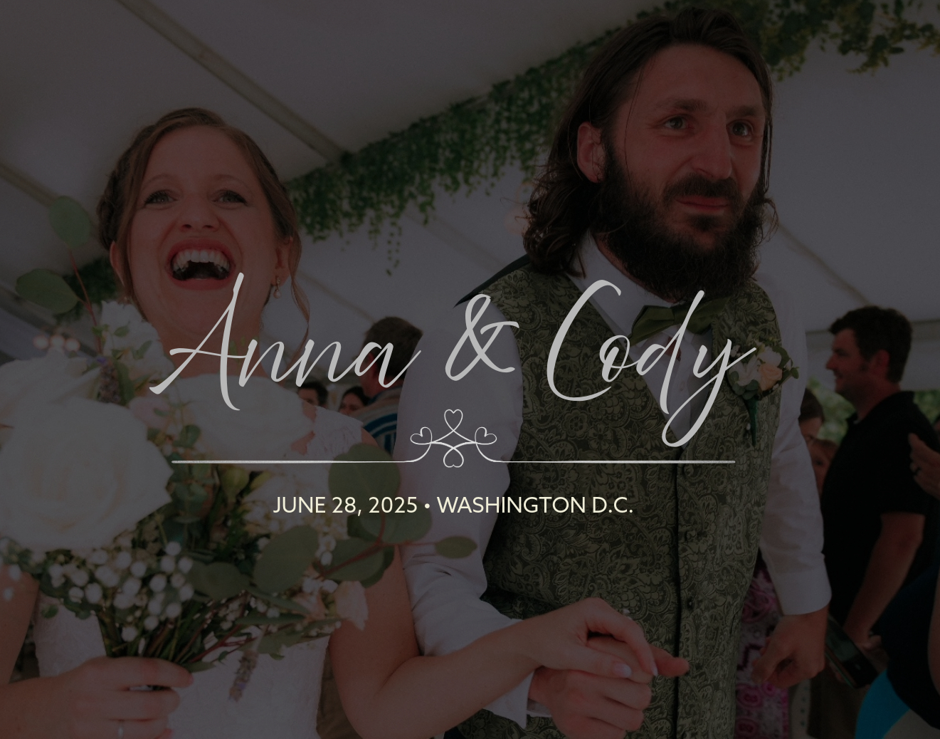 Anna & Cody’s Wedding at DC – June 28 2025 – Vizion Group
